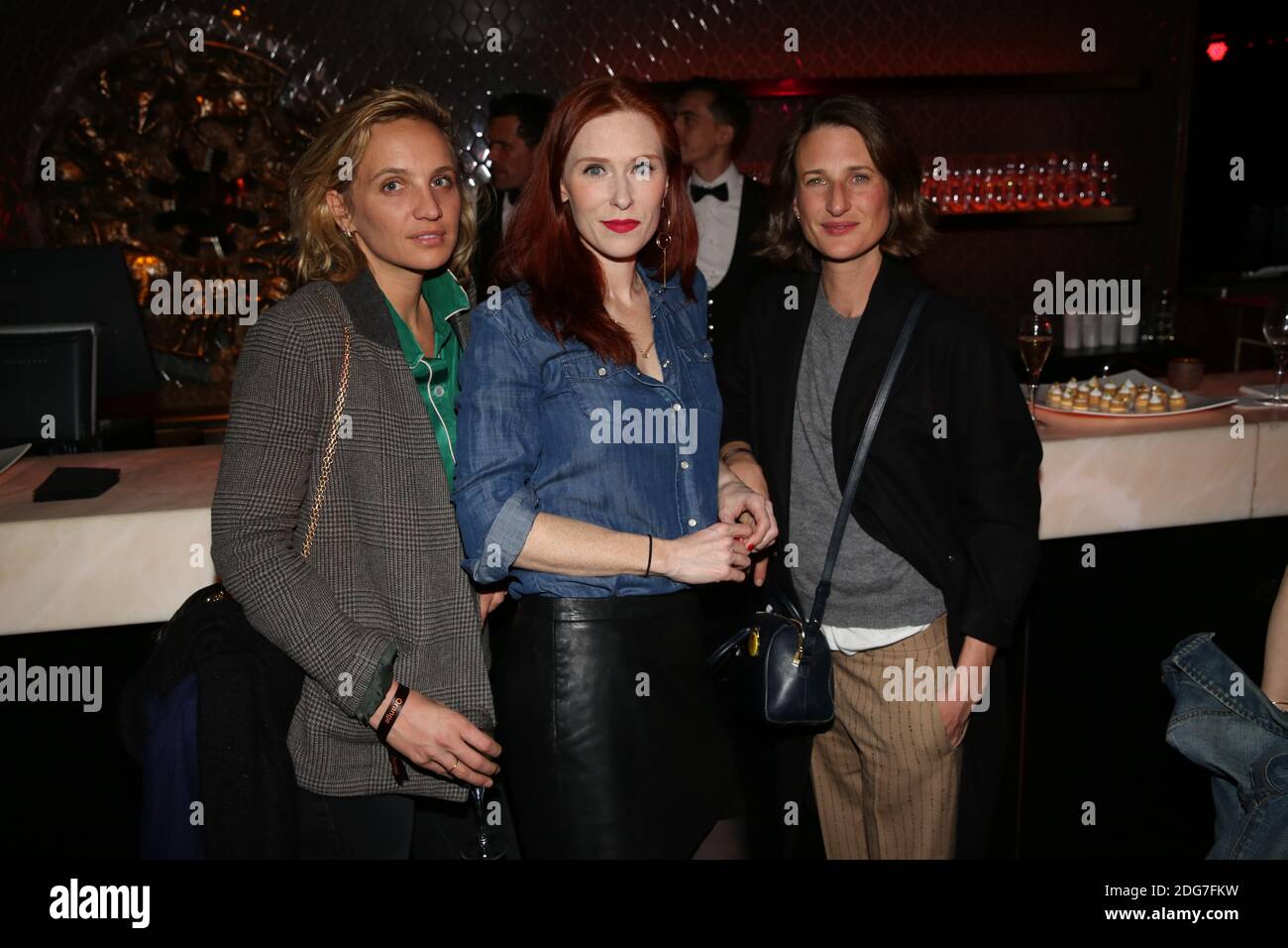 Noemie Saglio, Audrey Fleurot and Camille Cottin attending HBO-Orange ...