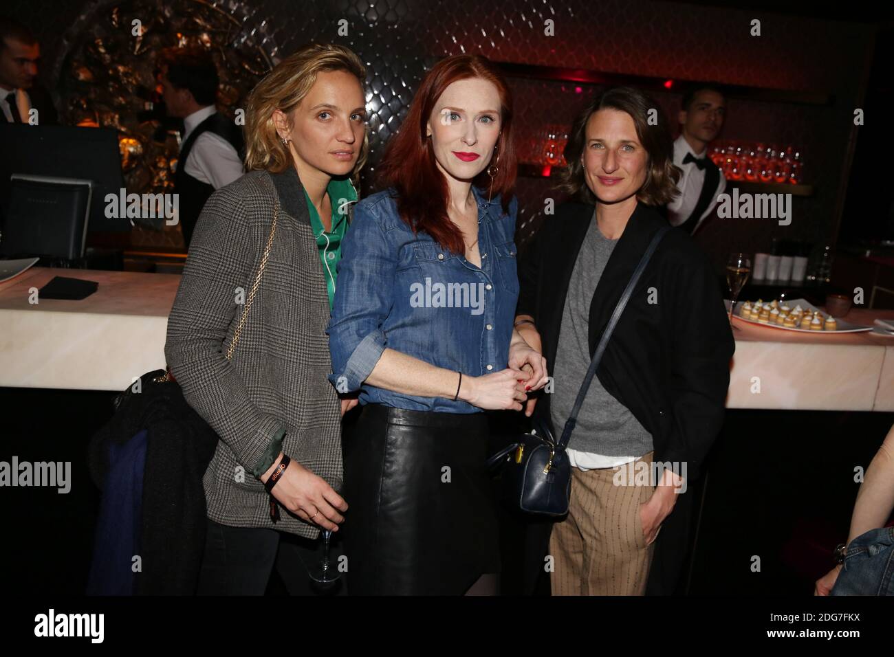 Noemie Saglio, Audrey Fleurot and Camille Cottin attending HBO-Orange ...