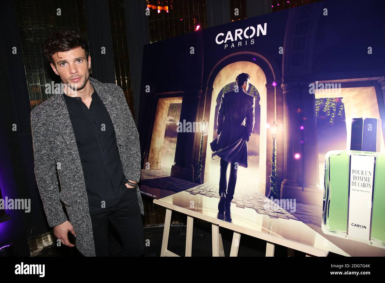 Hugo Philippe lors de la soiree de lancement du Parfum 'Pour Un Homme ...