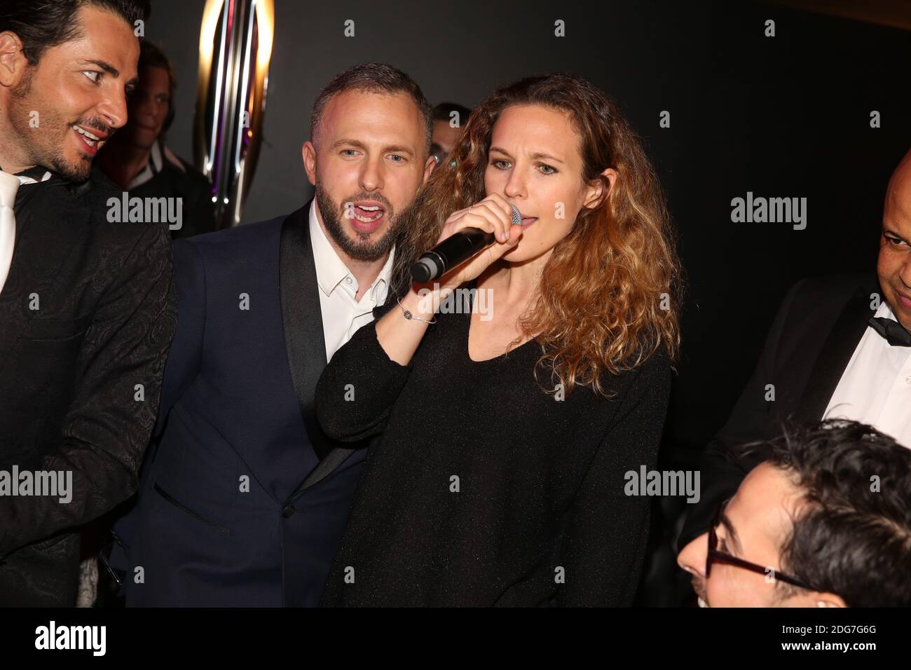 Loris Pester et Thierry Martino lors de la soiree de lancement du ...