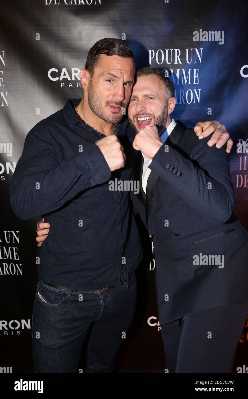Thierry Martino et Sylvain Potard lors de la soiree de lancement du ...