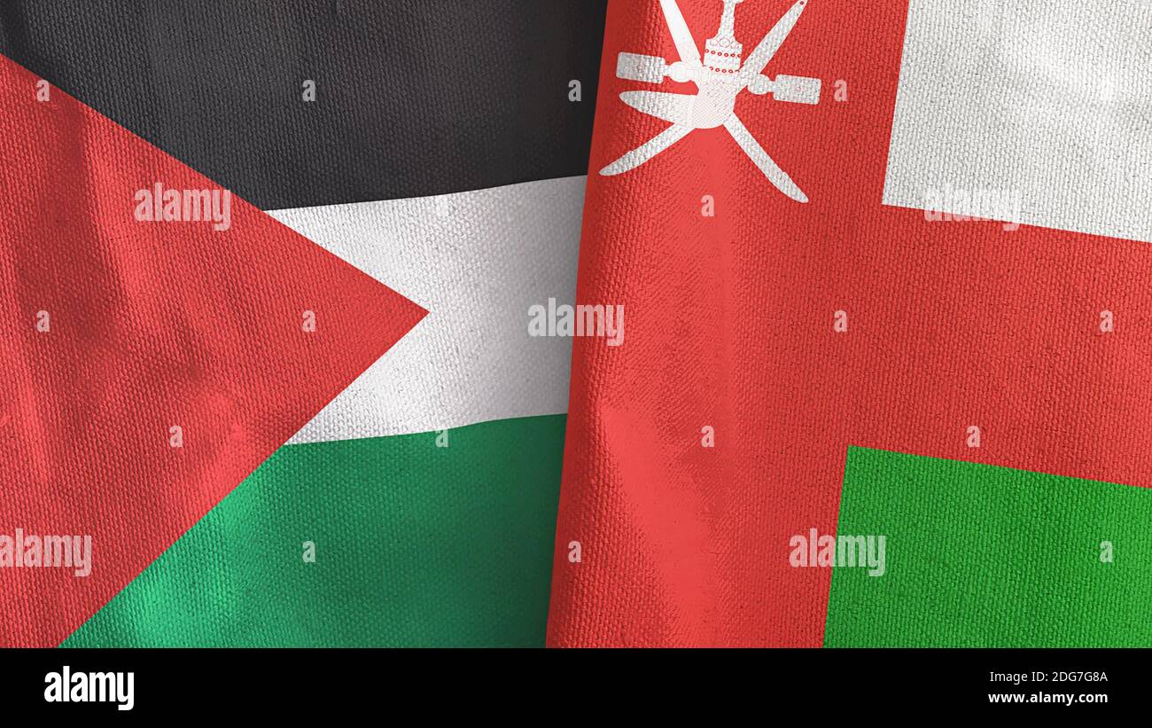 Oman palestine flag hi-res stock photography and images - Alamy