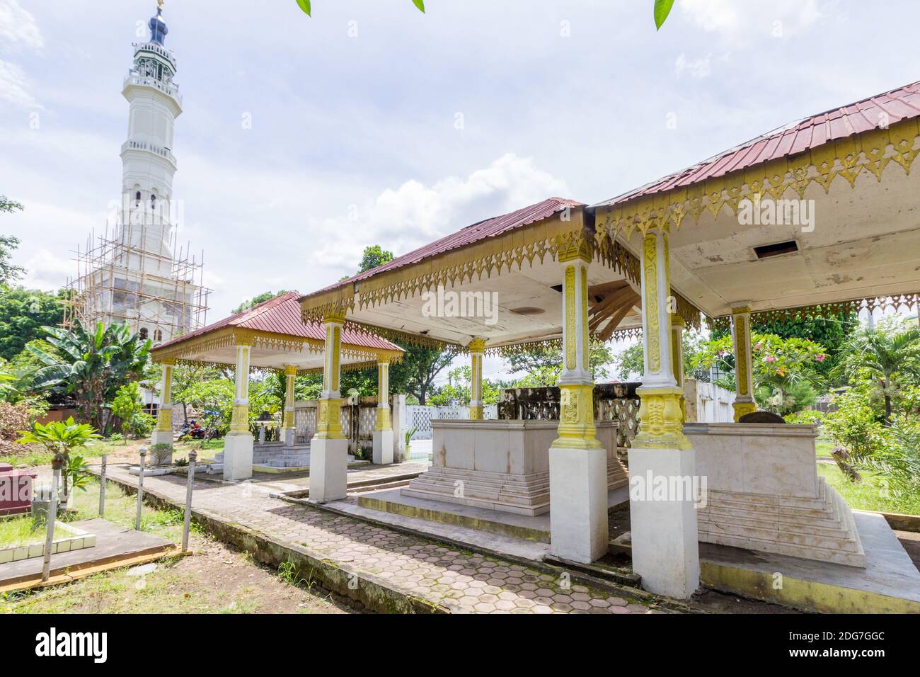 The Grand Mosque of Medan in Sumatra, Indonesia Stock Photo - Alamy