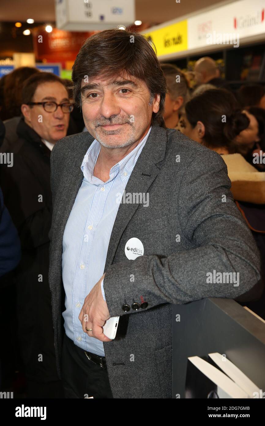 Michel Neyret poses during the Book Fair 'Le Salon Du Livre' held at ...