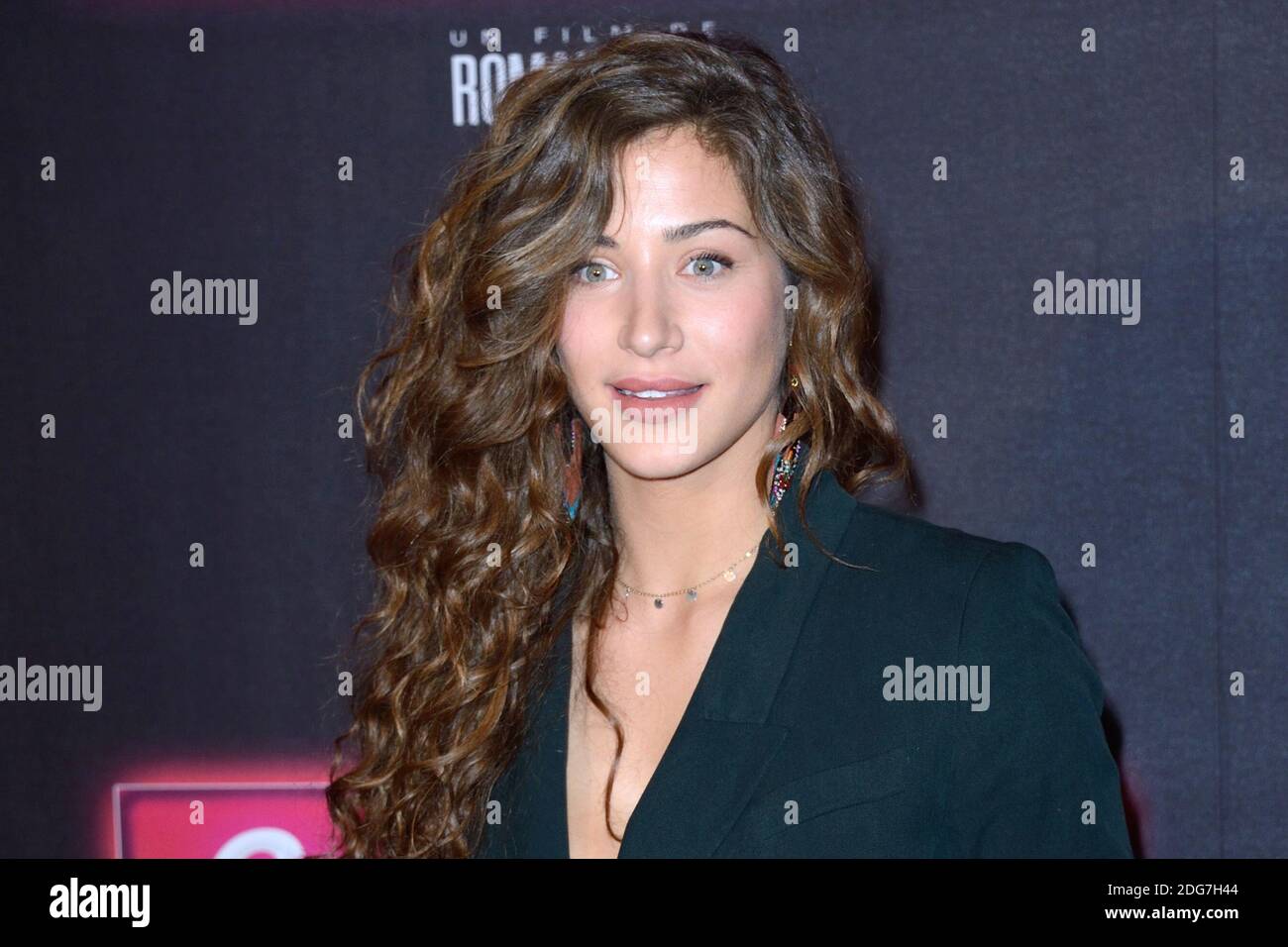Manon Azem assiste a la premiere du film Gangsterdam au Cinema le Grand ...