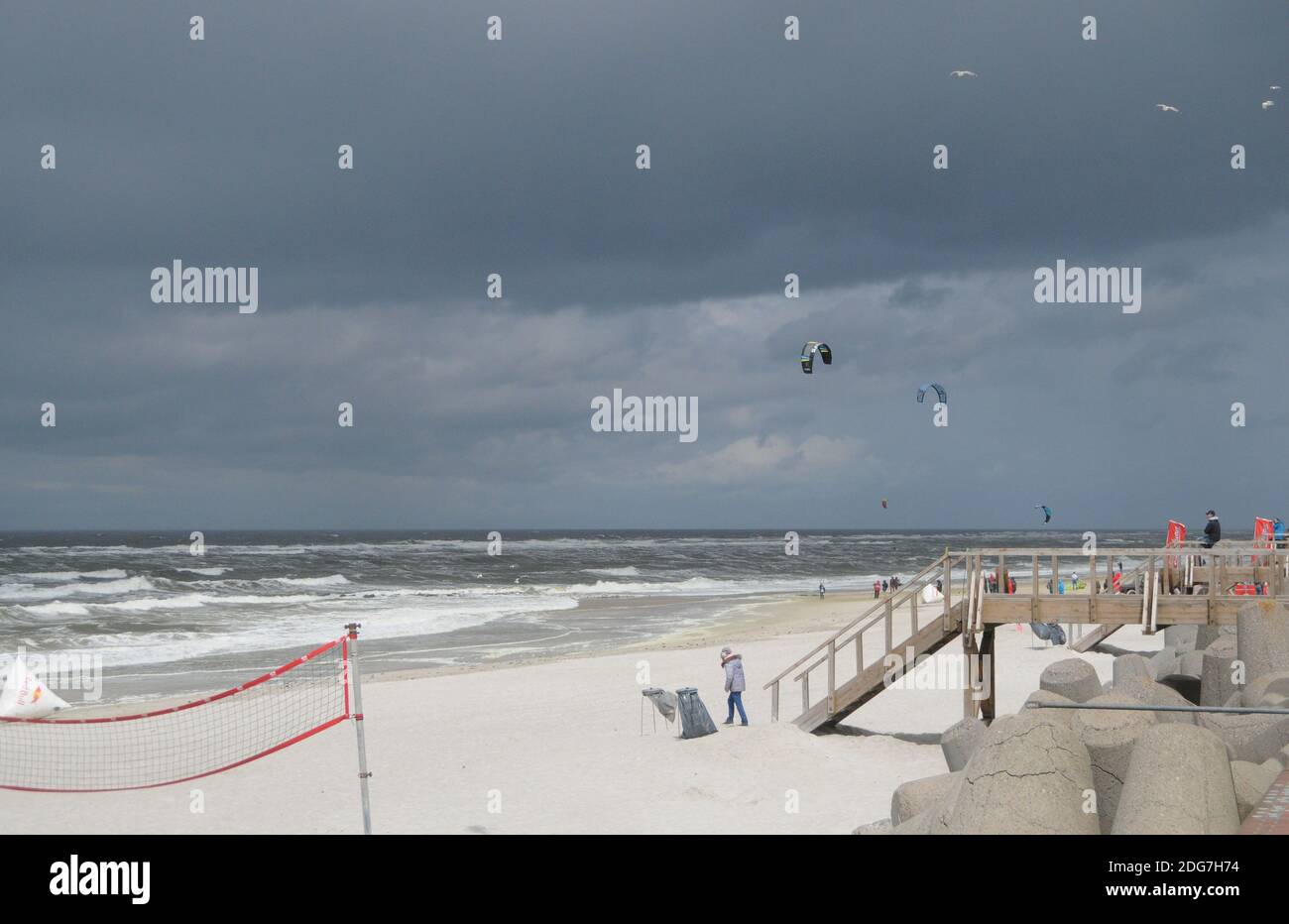 Sylt westerland strand hi-res stock photography and images - Alamy