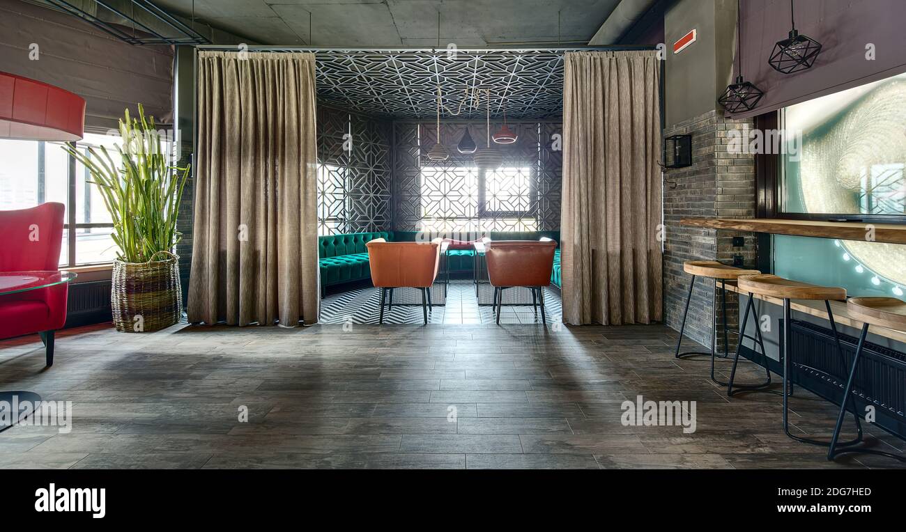 Mexican restaurant#39;s interior Stock Photo - Alamy