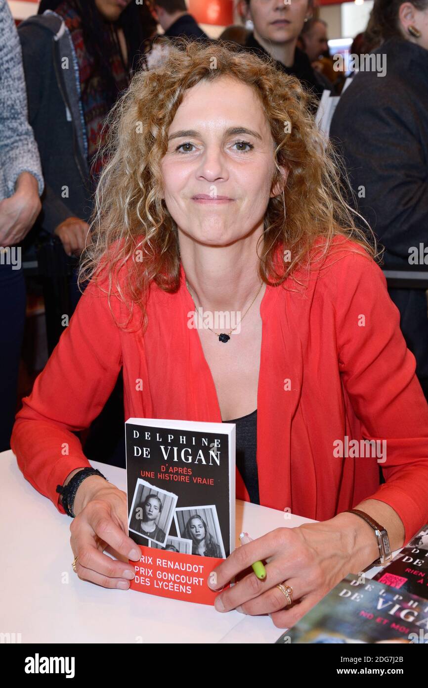 Delphine de Vigan book signing at the 37th Book Fair (Salon du Livre ...