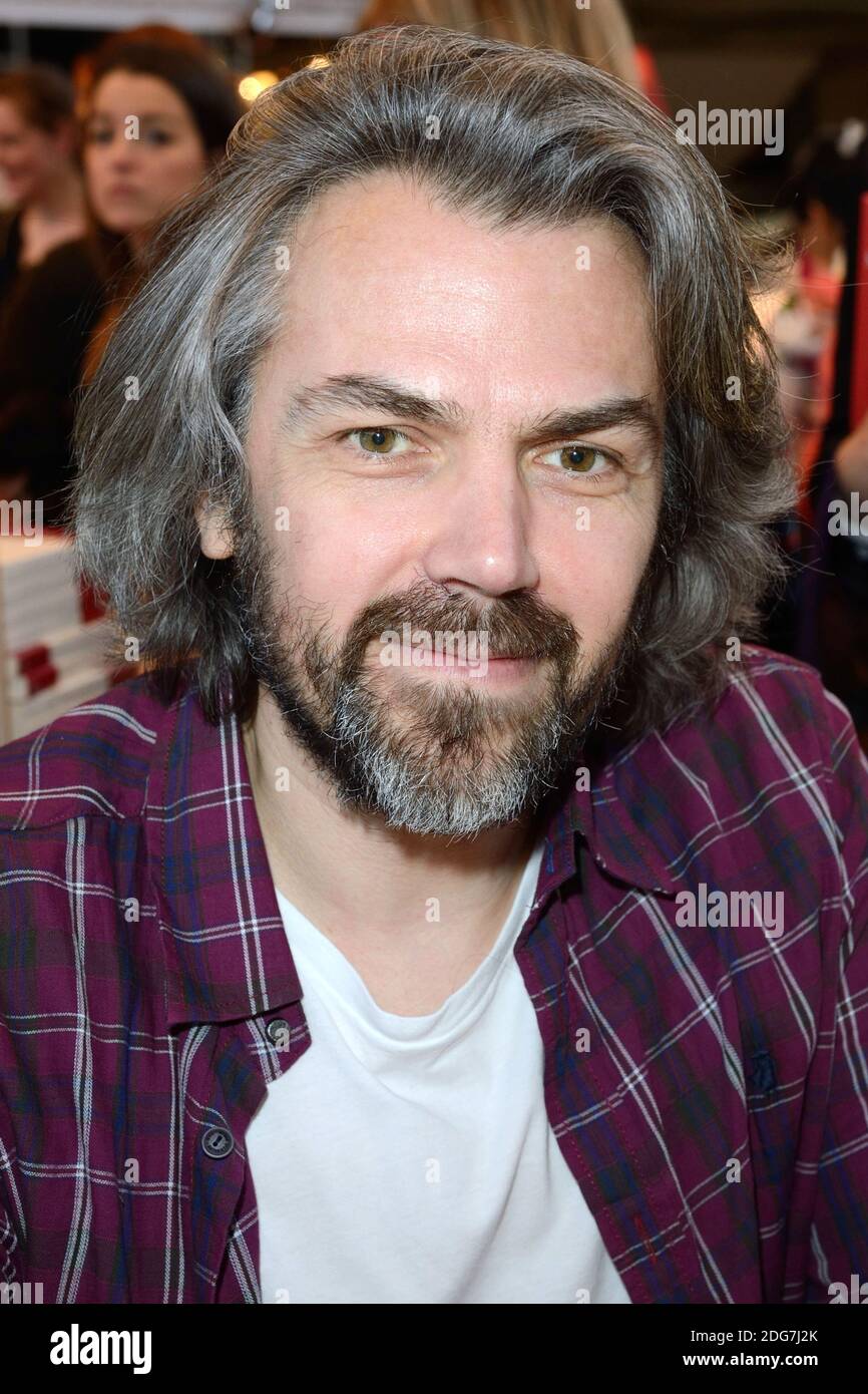 Aymeric Caron book signing at the 37th Book Fair (Salon du Livre) in ...