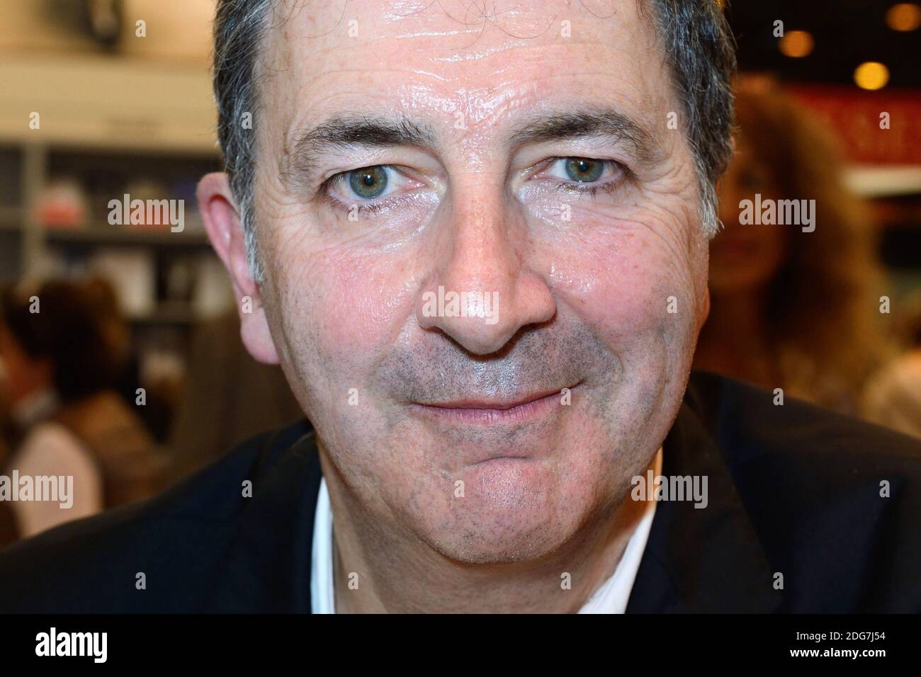 Francois Morel book signing at the 37th Book Fair (Salon du Livre) in ...
