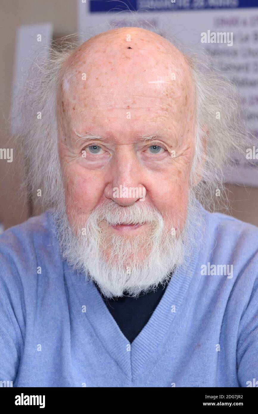 Hubert Reeves attends the 37th Book Fair (Salon du Livre) in Paris ...