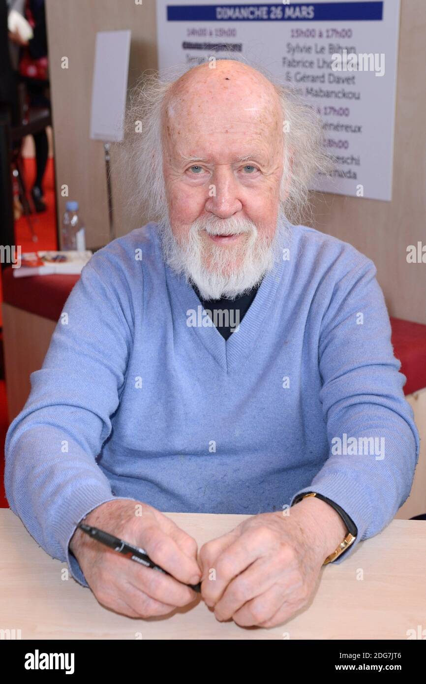 Hubert Reeves attends the 37th Book Fair (Salon du Livre) in Paris ...