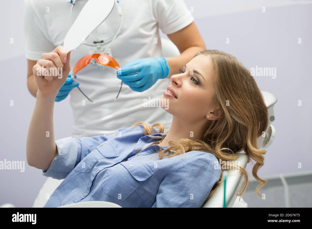 Patient in dentistry Stock Photo - Alamy