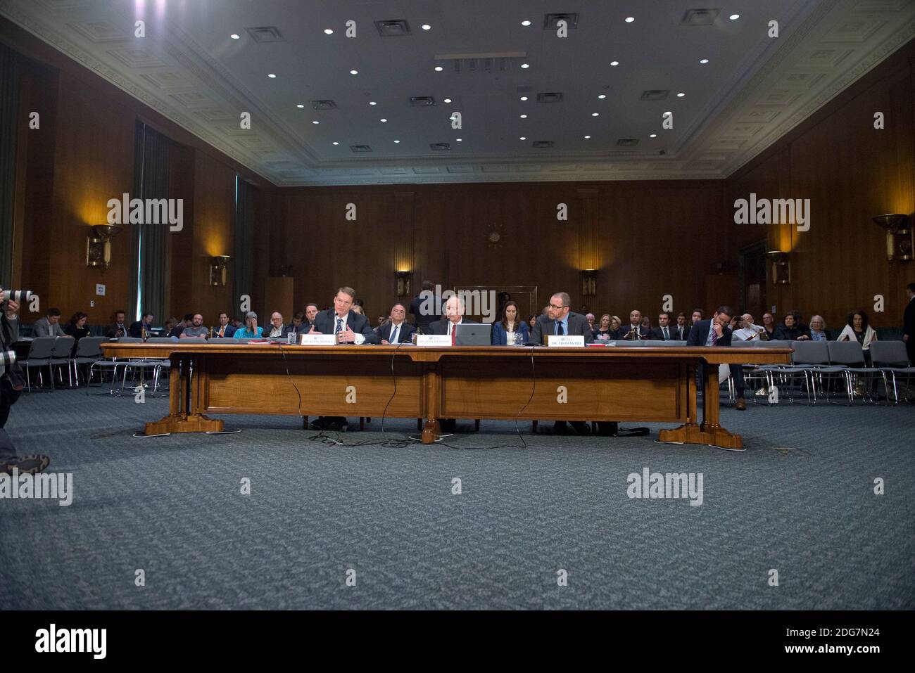 United States Senate Select Committee on Intelligence conducts an open ...