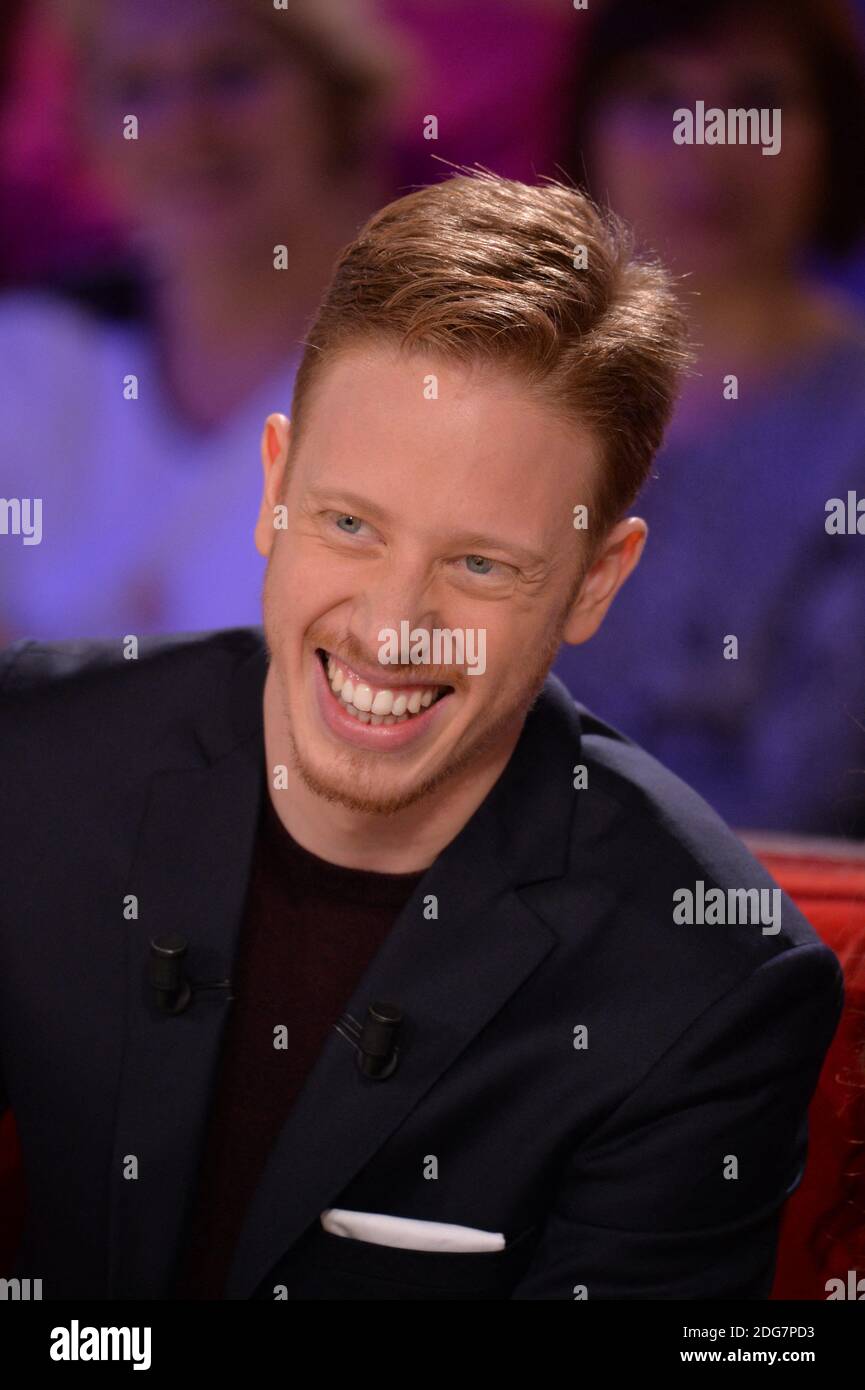 Come Levin at the taping of the TV show Vivement Dimanche on March 14 ...