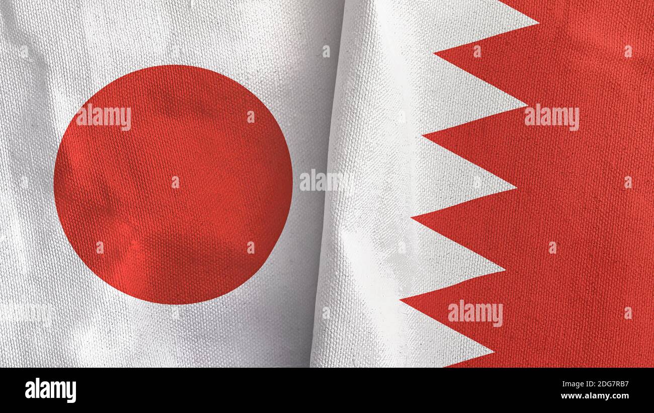 Bahrain japan flag hi-res stock photography and images - Alamy