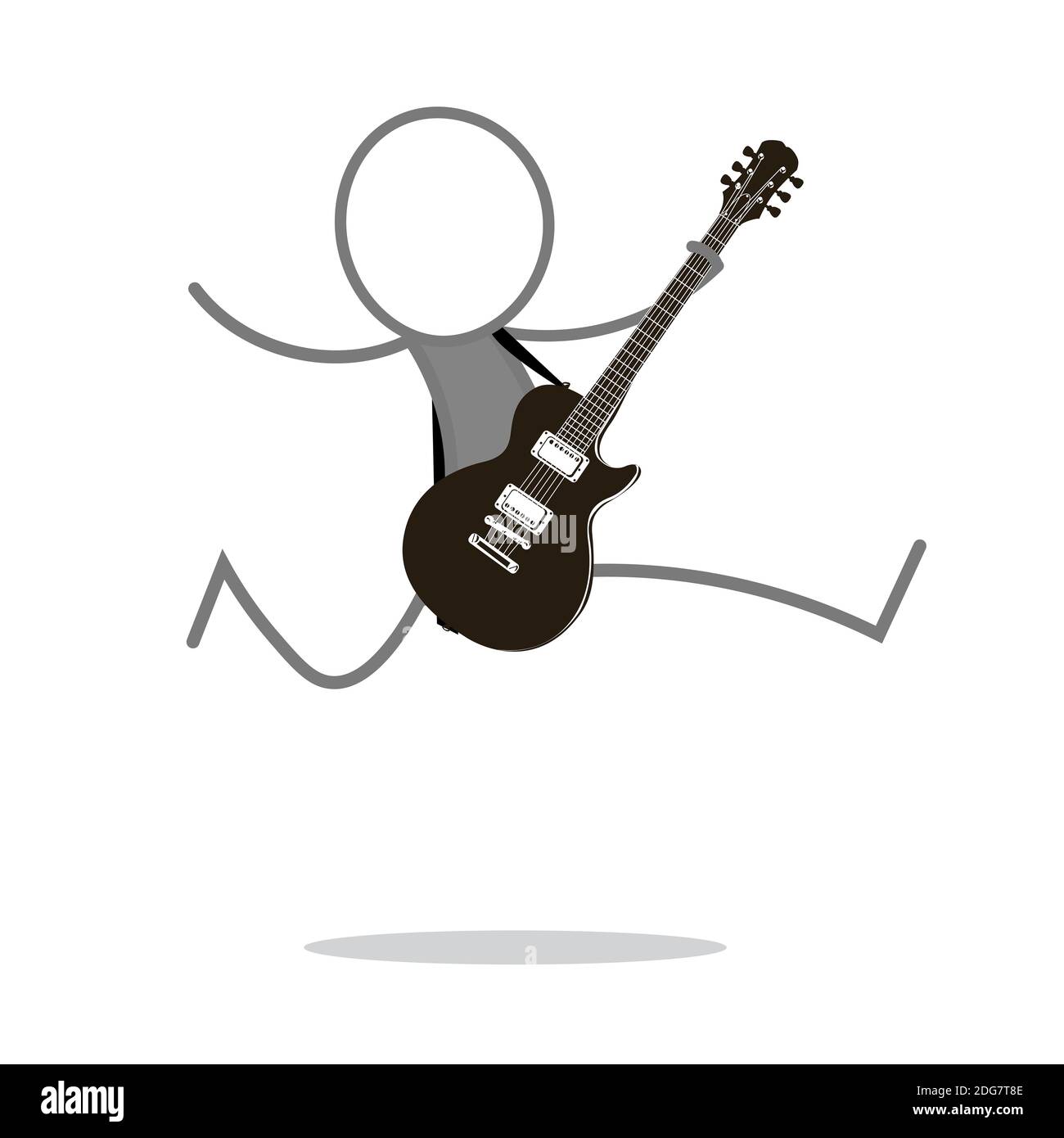 Stickman musician hi-res stock photography and images - Alamy