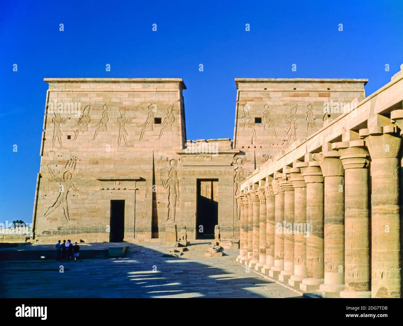 Temple of Isis at Philae Stock Photo - Alamy