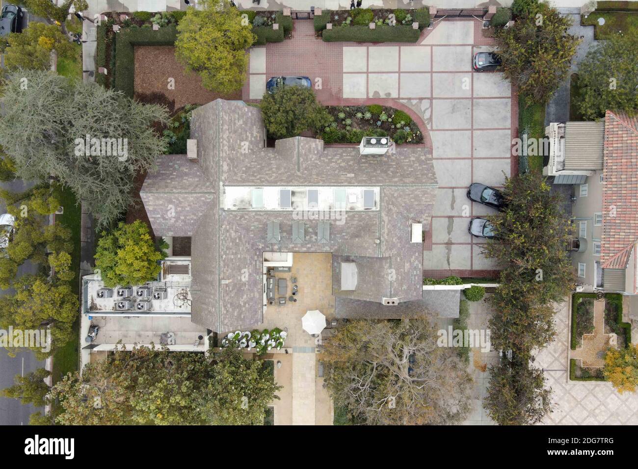 General overall view of the Getty House Foundation located at 601 S ...