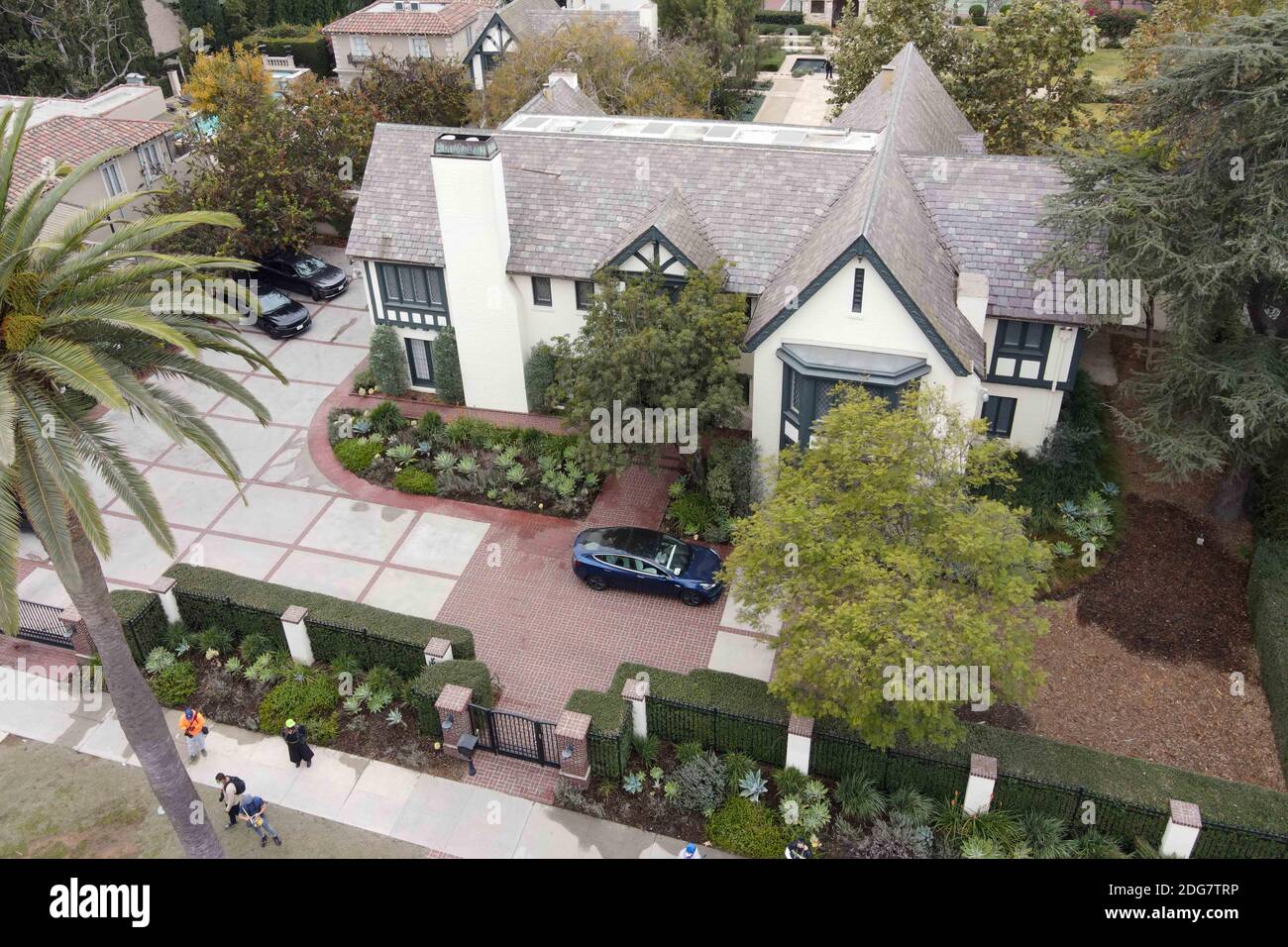 General overall view of the Getty House Foundation located at 601 S ...