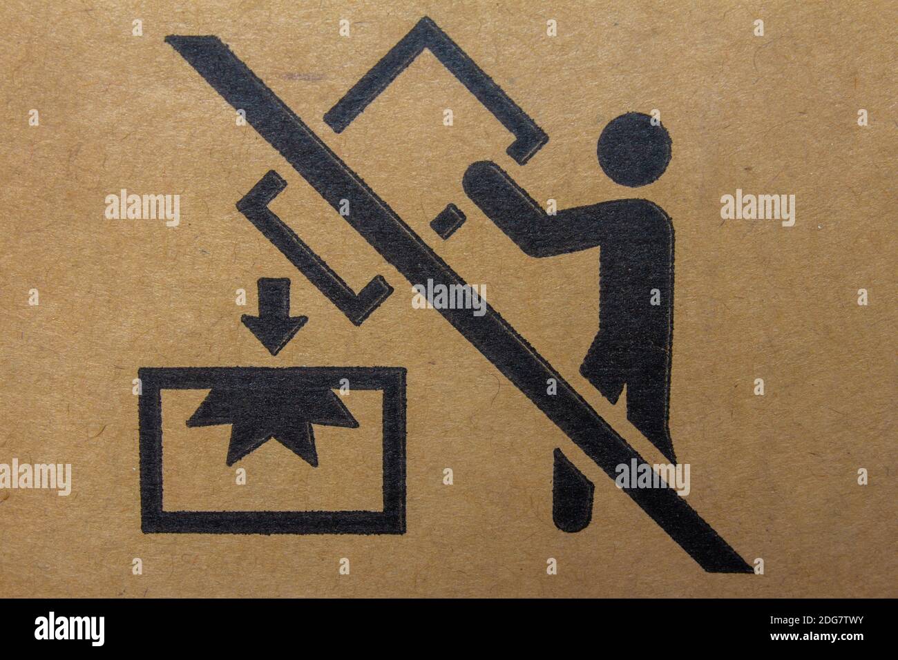 Handle with care symbol hi-res stock photography and images - Alamy