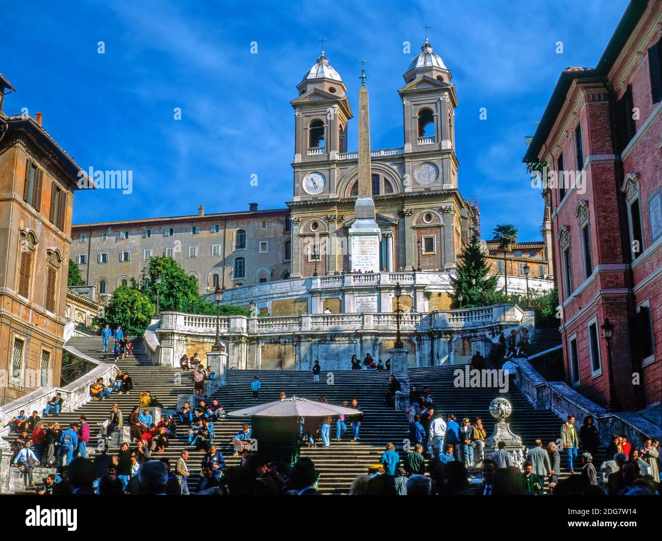 Rome stairs hi-res stock photography and images - Alamy