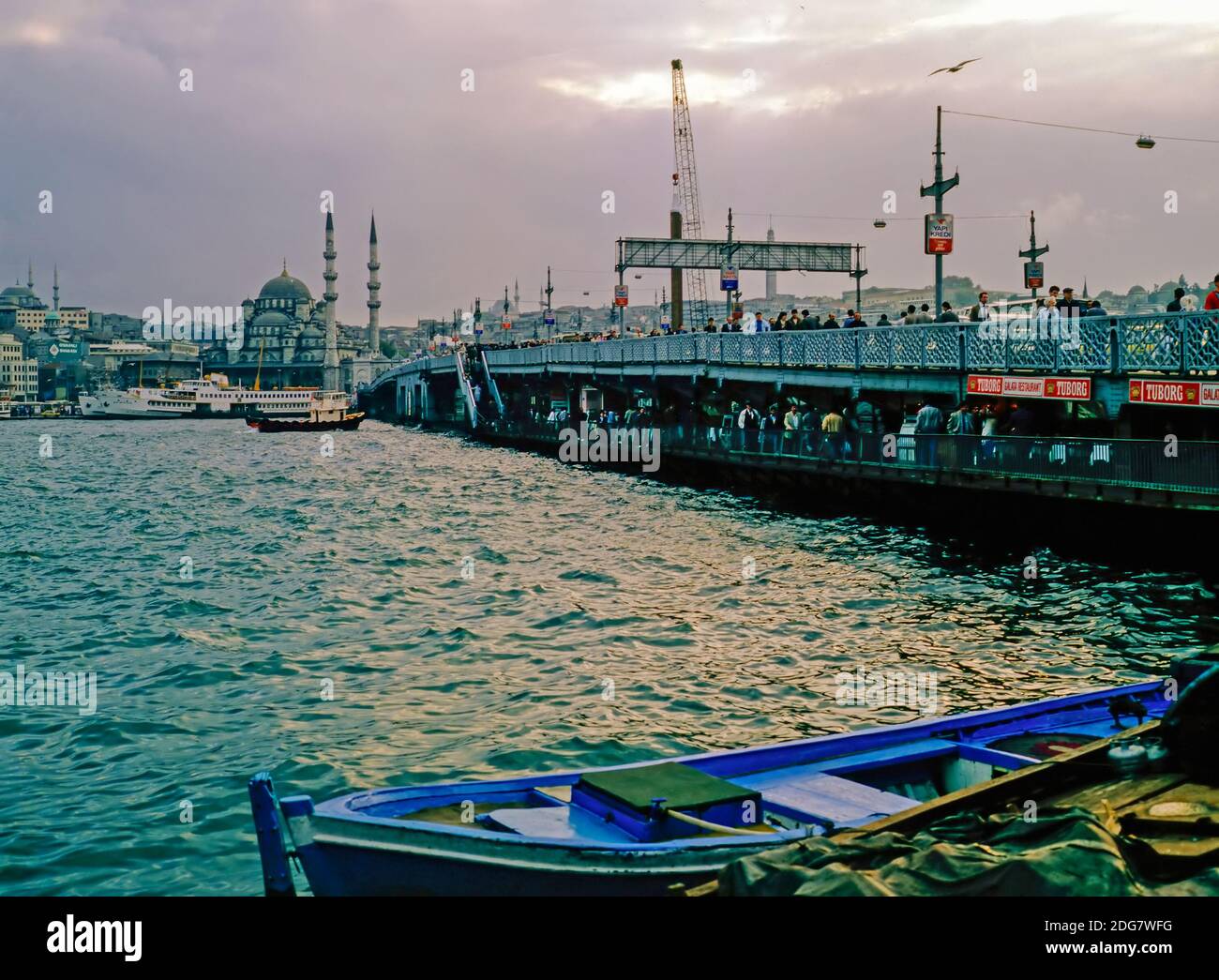 Galata Bridge, Istanbul Stock Photo - Alamy