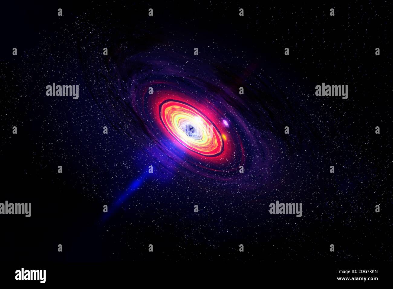 Neutron star in space. Elements of this image were furnished by NASA ...