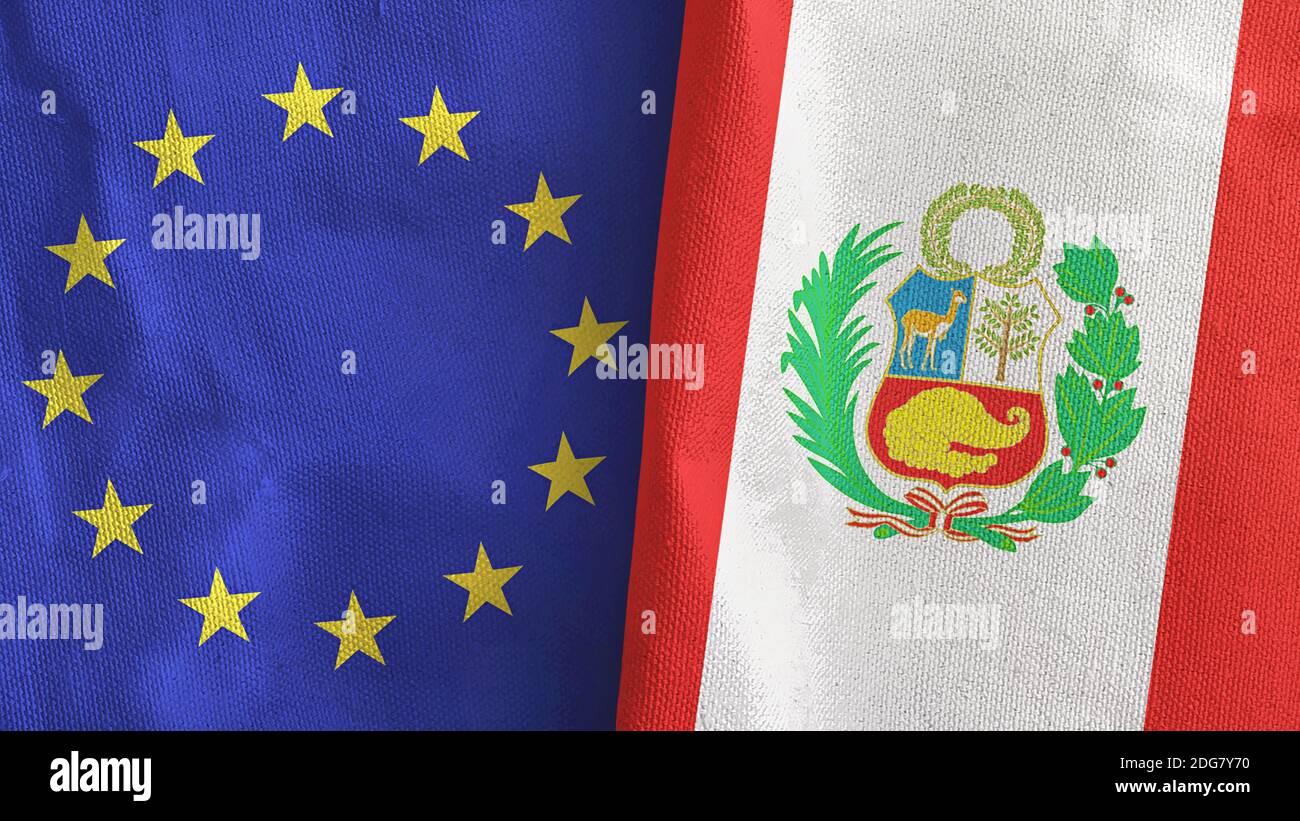Peru european union flag hi-res stock photography and images - Alamy