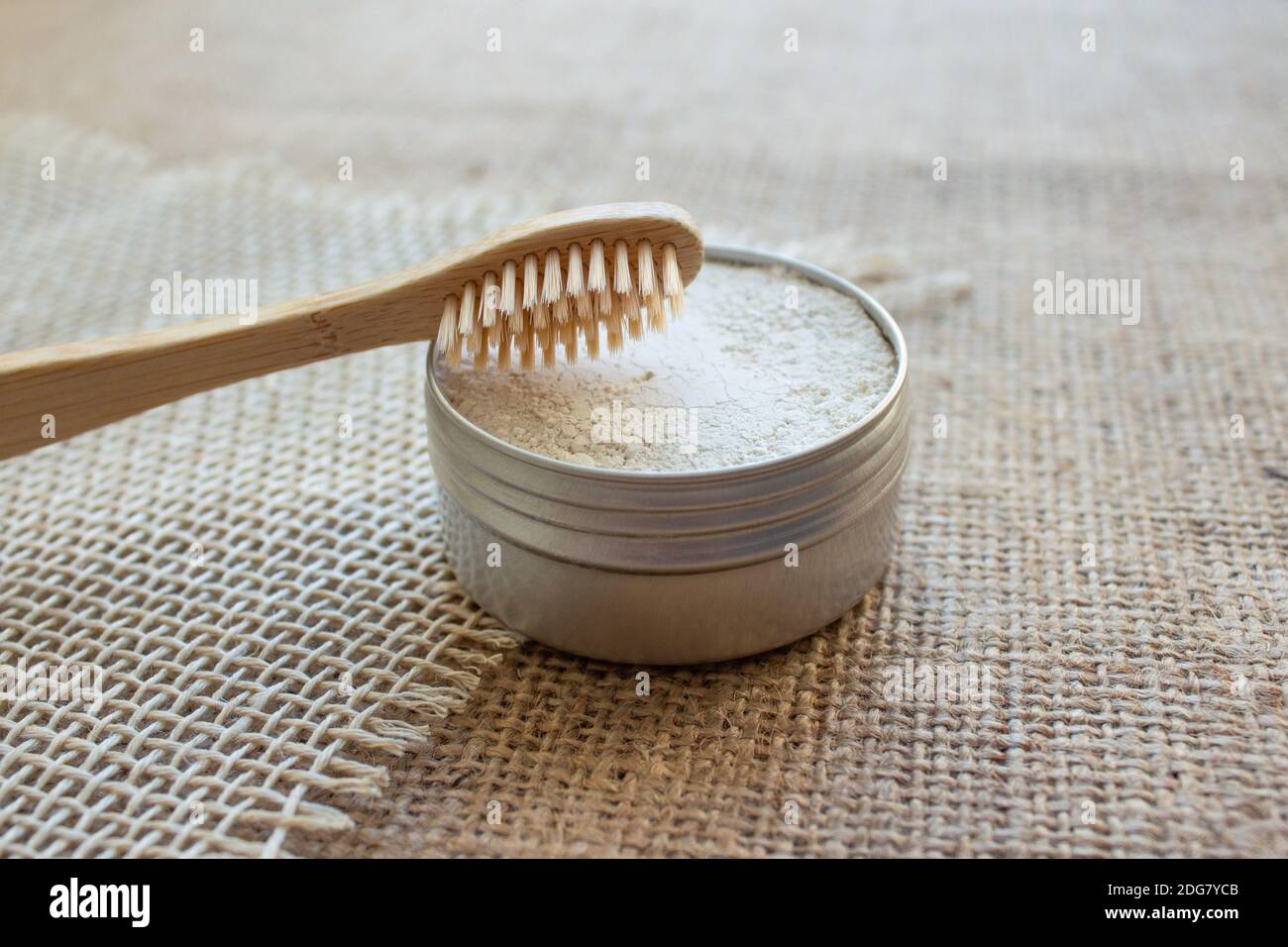 Natural bamboo toothbrushes and kaolin dentifrice or tooth powder made ...