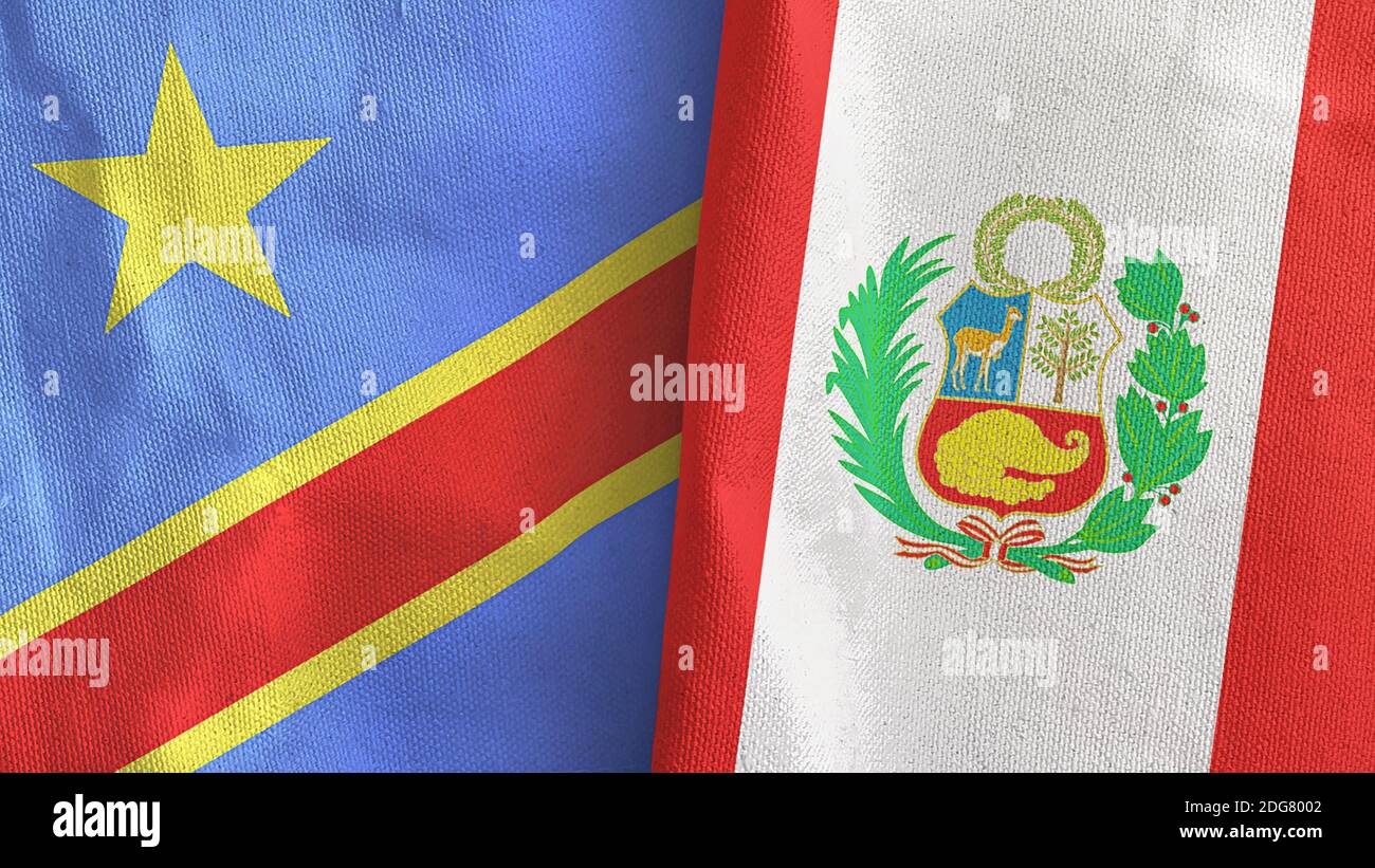 Congo peru flag hi-res stock photography and images - Alamy
