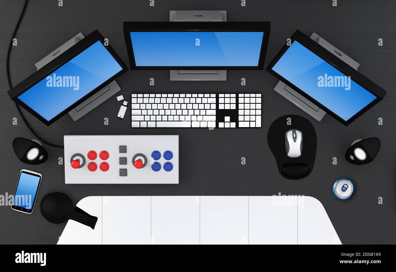 Gaming station hi-res stock photography and images - Alamy