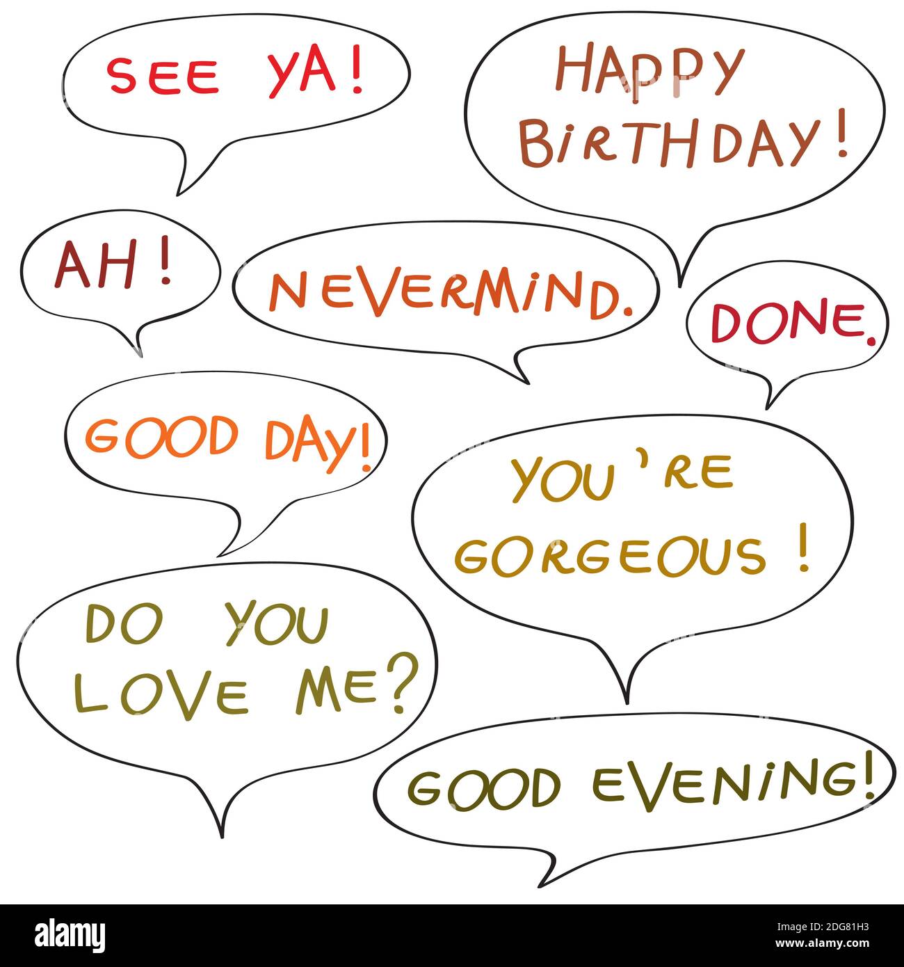 Doodles creative Cut Out Stock Images & Pictures - Alamy