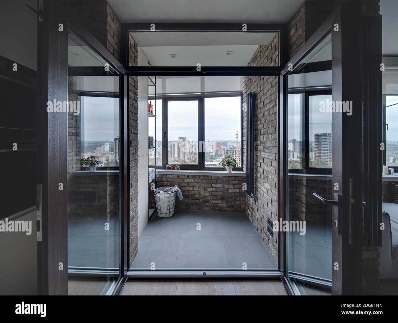 Balcony power plant in hi-res stock photography and images - Alamy