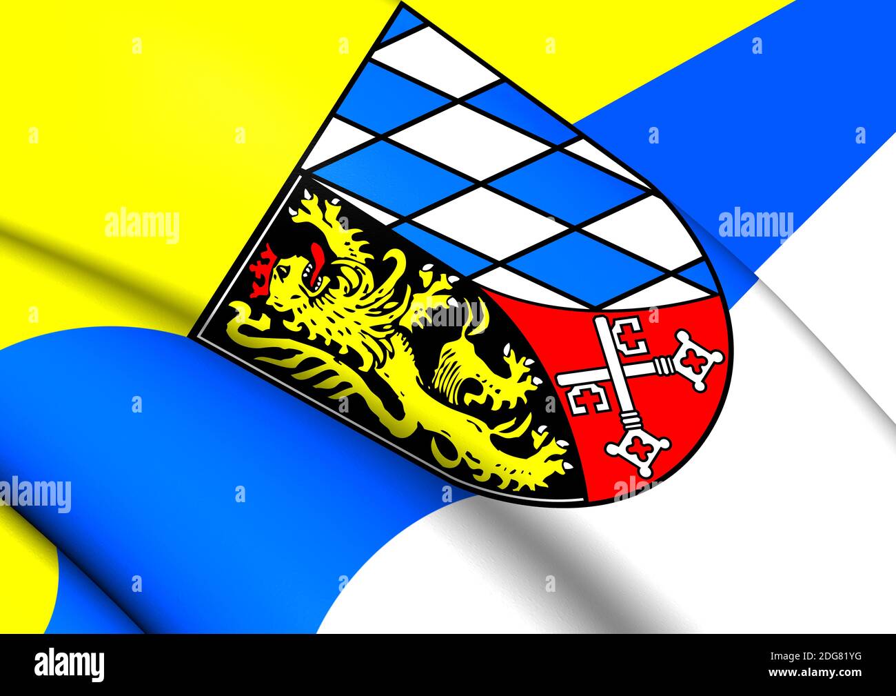 Palatinate flag illustration hi-res stock photography and images - Alamy