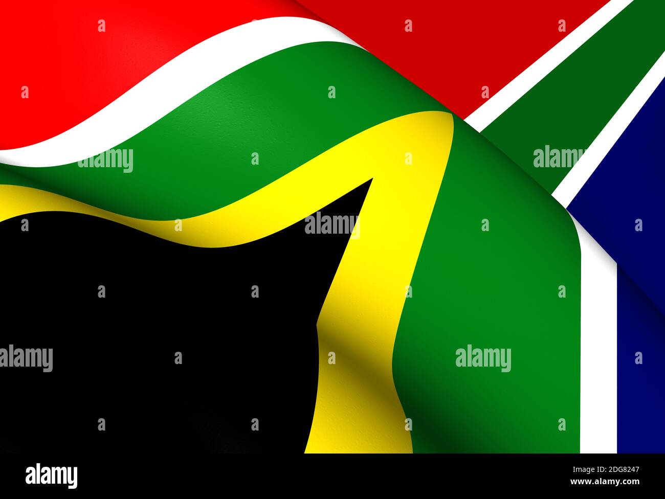 Flag of South Africa Stock Photo - Alamy