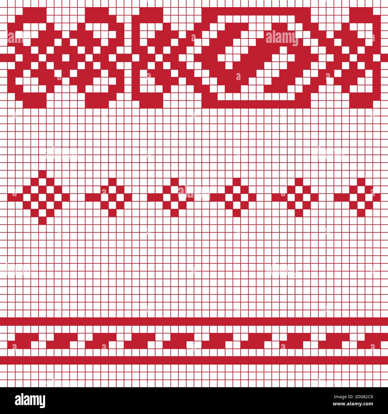 Traditional pixel pattern Stock Photo - Alamy
