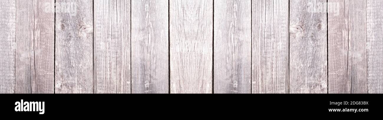 Gray wooden background. Textured wood planks. Horizontal banner - Image ...