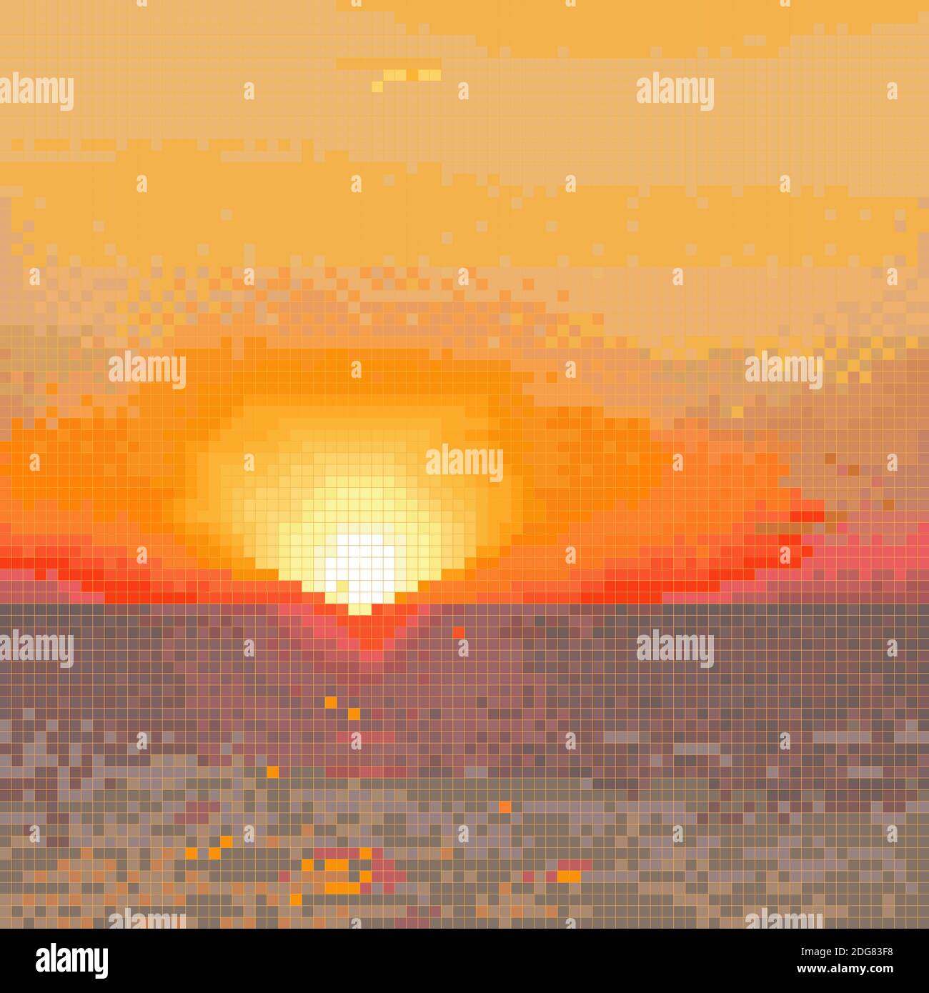 Pixel geometry hi-res stock photography and images - Alamy