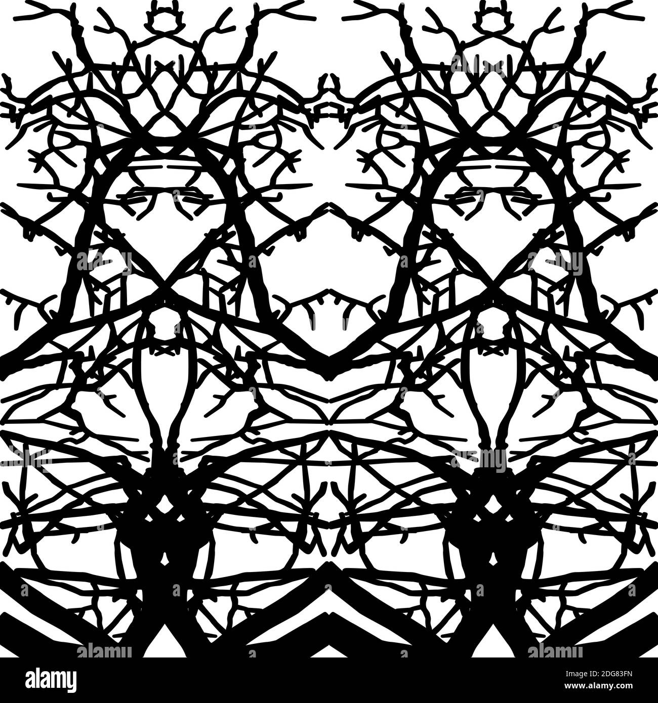 Structure branches Cut Out Stock Images & Pictures - Alamy