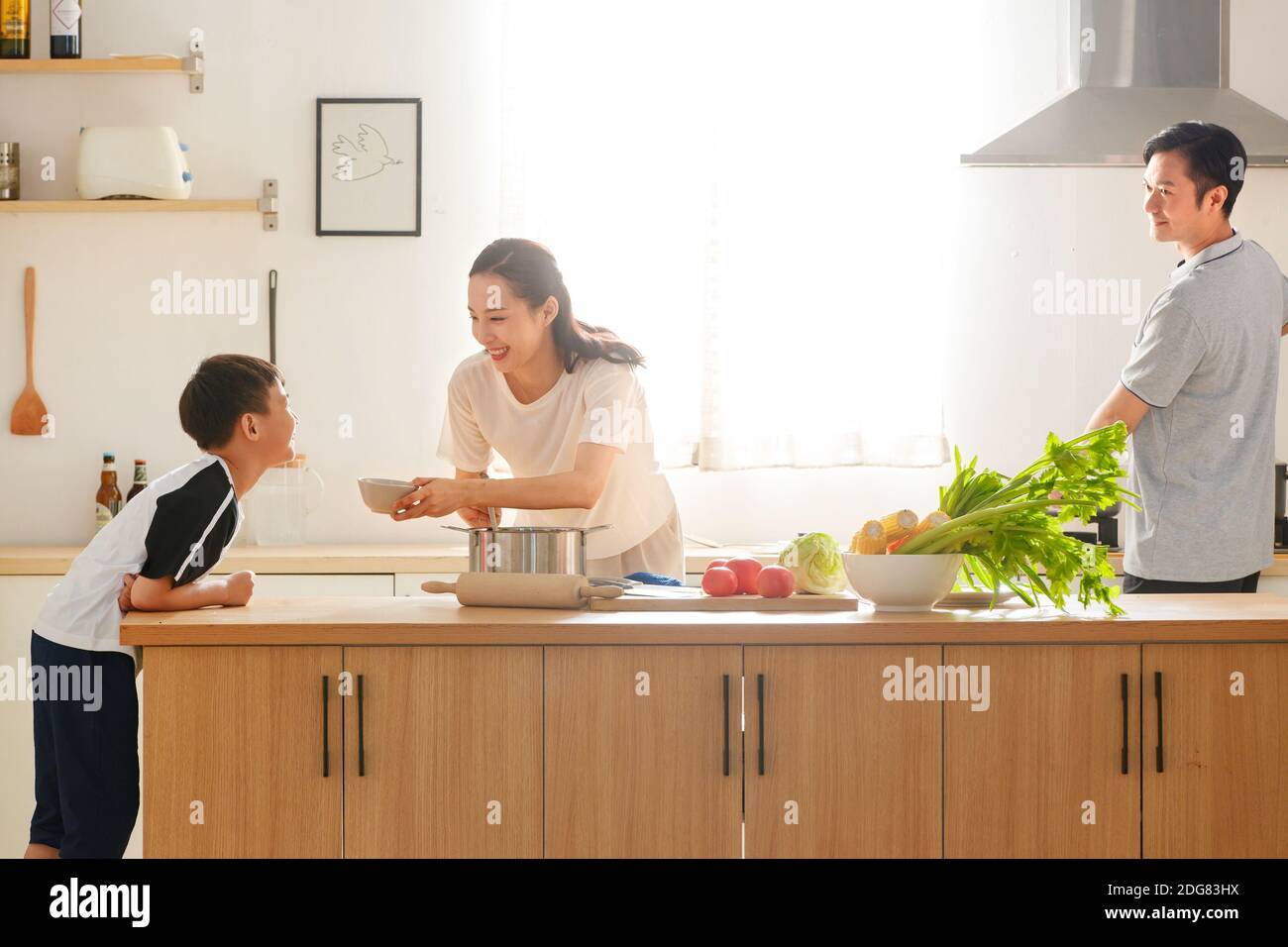 My cooking in the kitchen Stock Photo - Alamy