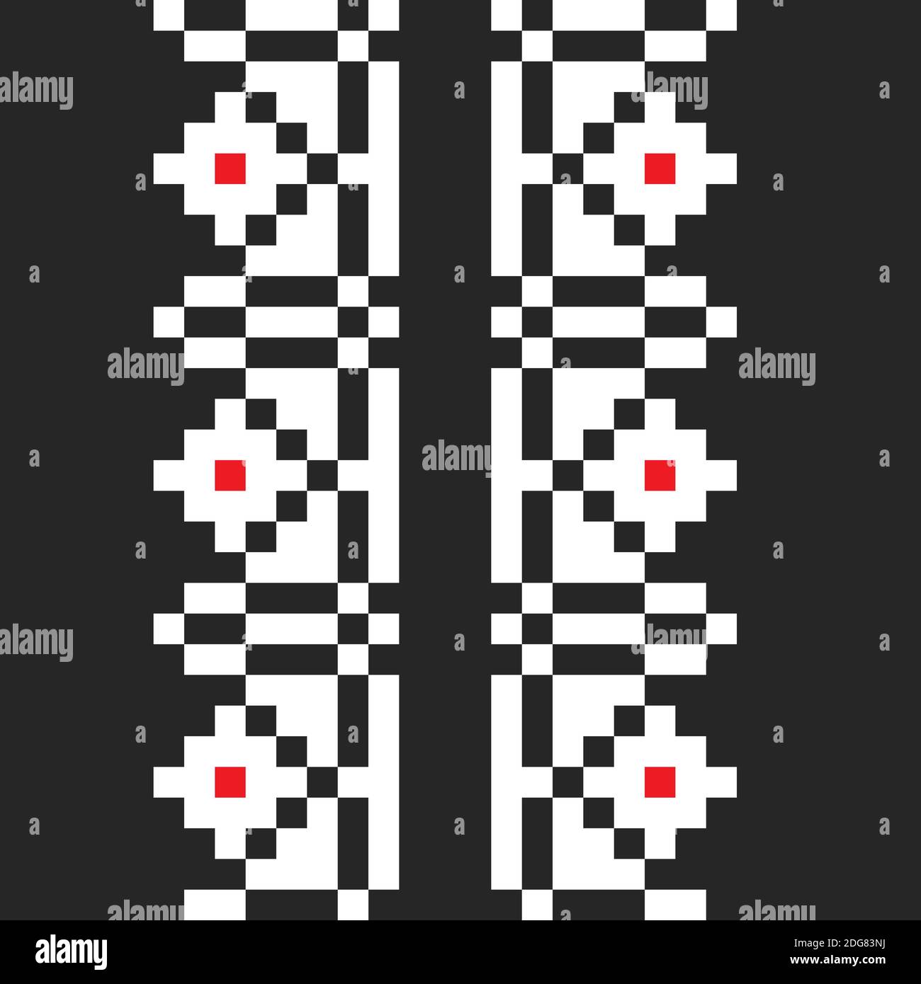 Black traditional pattern Stock Photo - Alamy