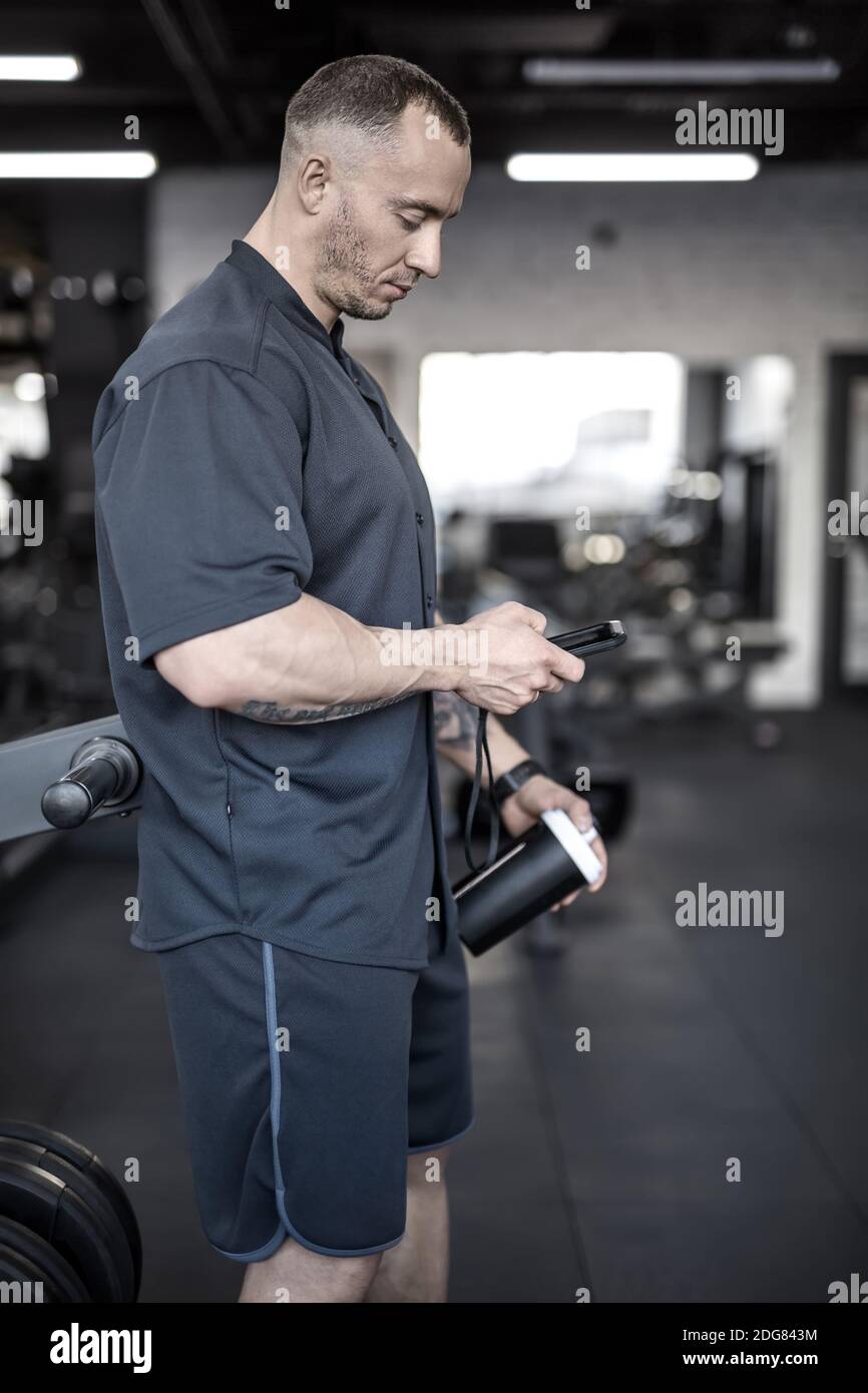 Pause man hi-res stock photography and images - Alamy