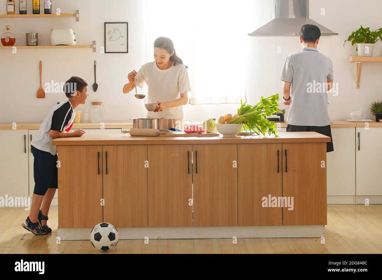 My cooking in the kitchen Stock Photo - Alamy