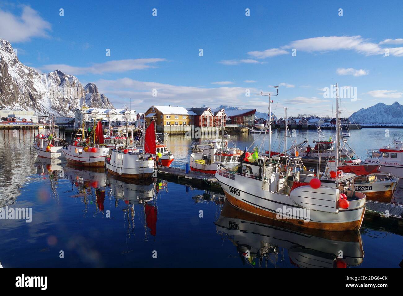 Svolvaer harbour hi-res stock photography and images - Alamy