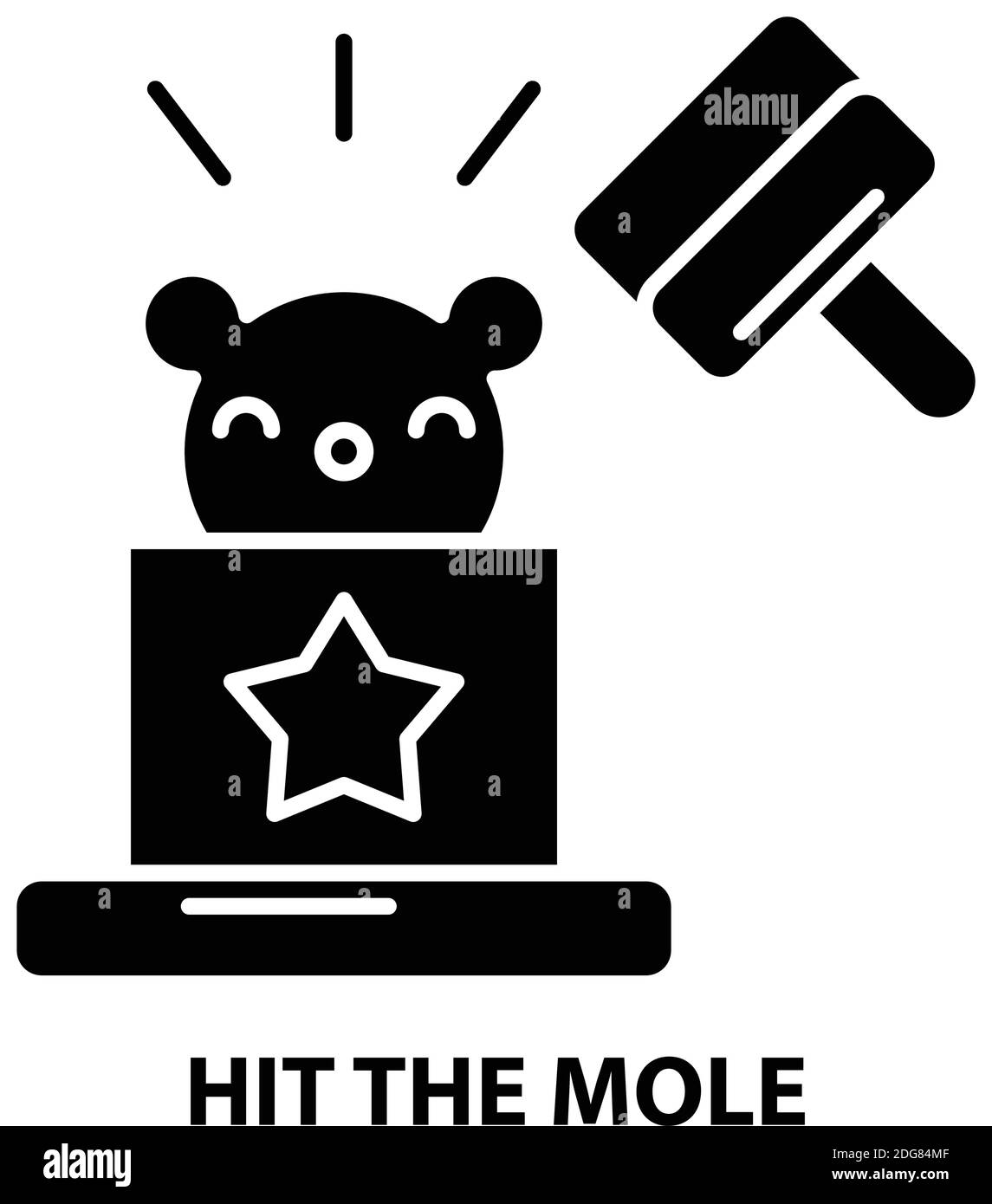 Cartoon mole Cut Out Stock Images & Pictures - Alamy