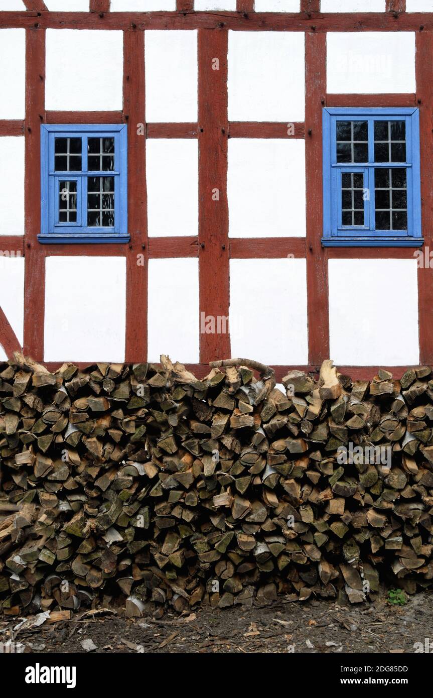 Half timbered hous Stock Photo - Alamy