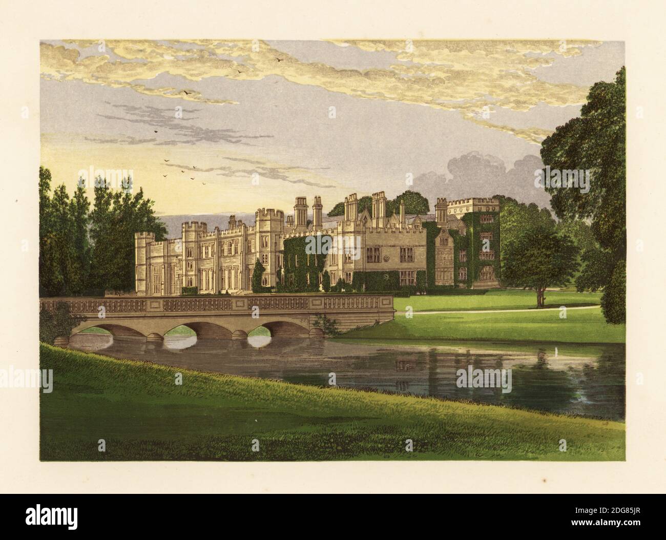 Deene Park, Northamptonshire, England. Medieval priory now home of ...