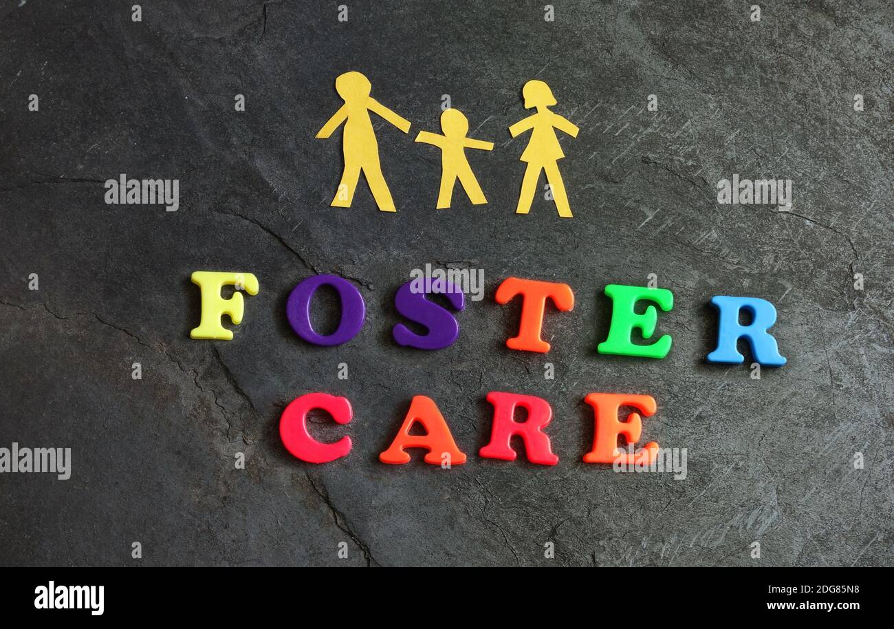 Foster Care Family Stock Photo - Alamy