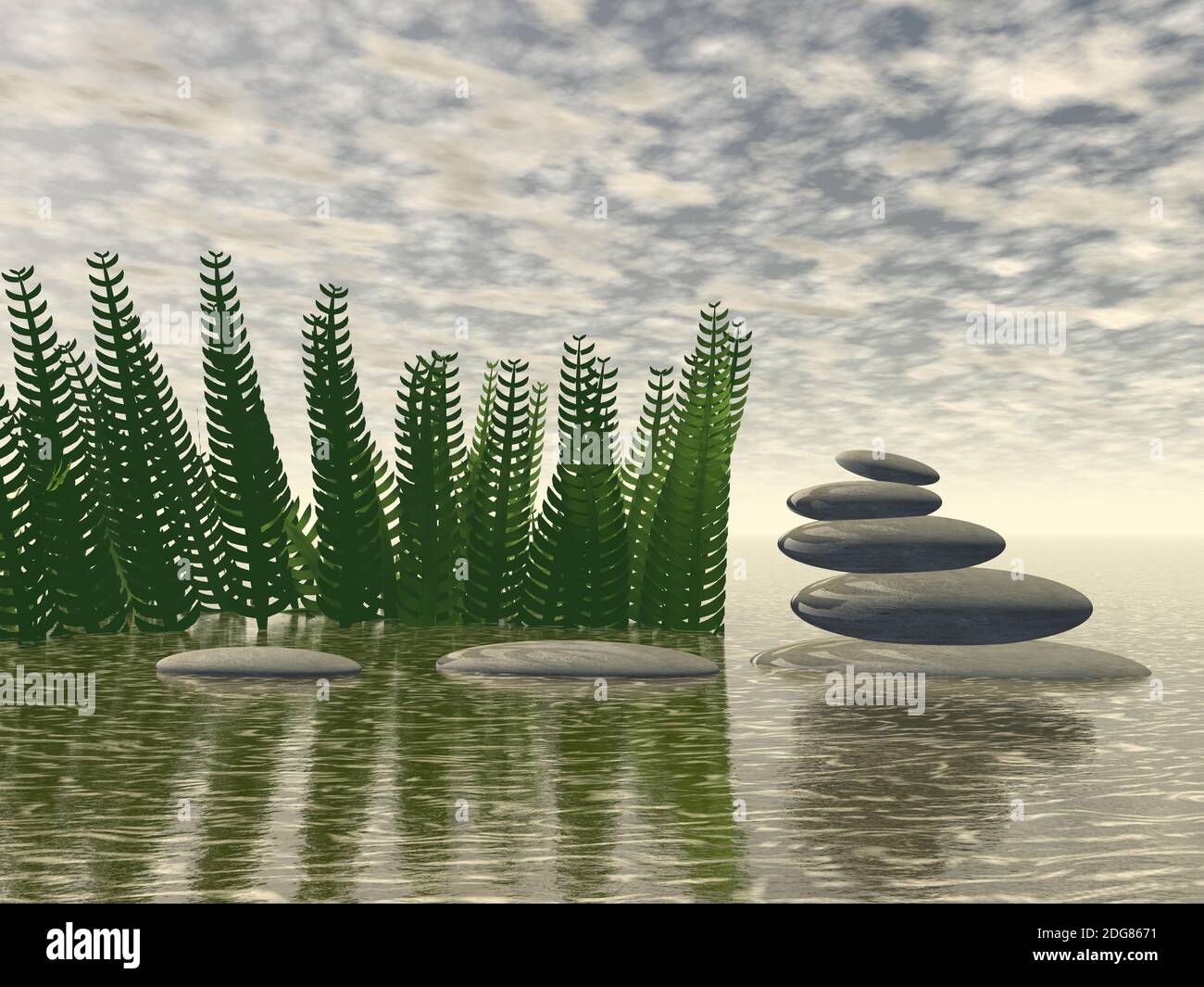 Pebble rendering hi-res stock photography and images - Alamy